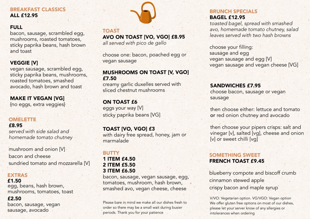 Copper Pot - Sheffield - Coffee & Cake, Breakfast & Brunch